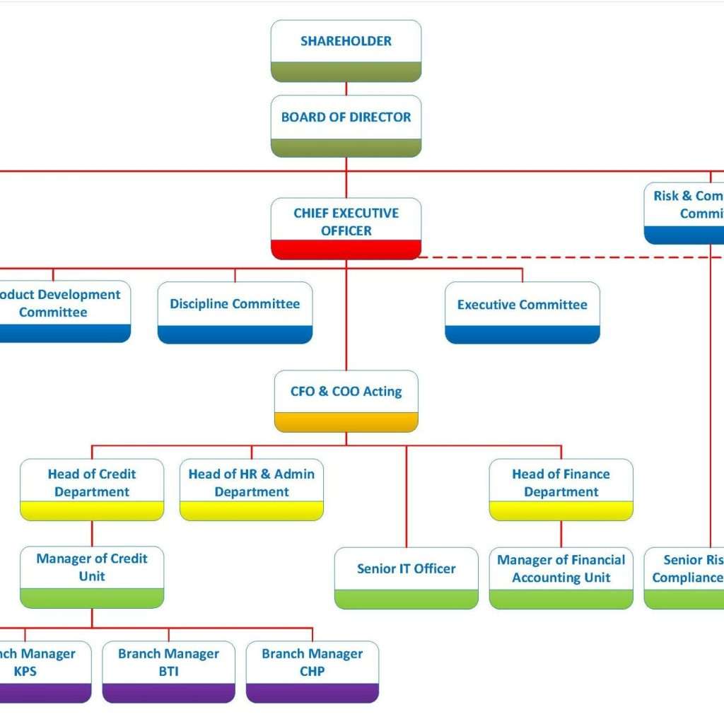 Organizational Chart - Prasethpheap Finance Plc